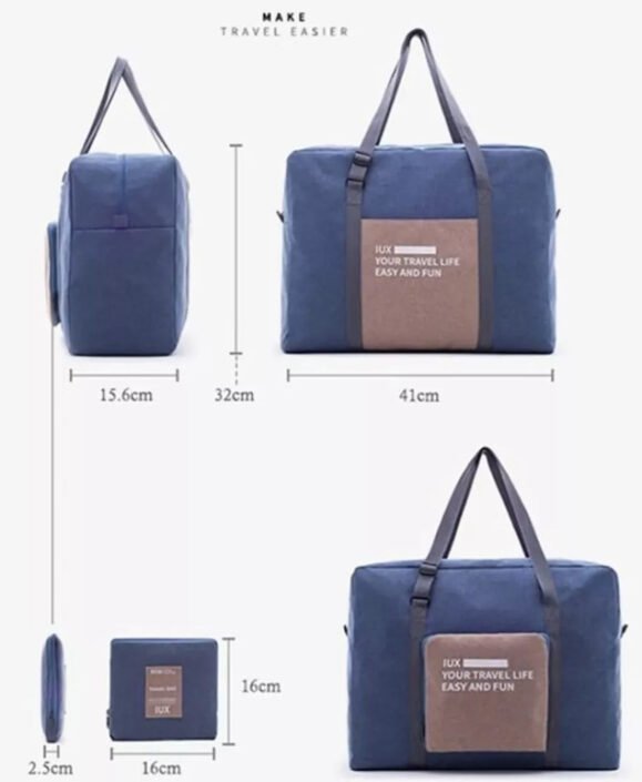 Bolso plegable Moments línea premium - La Tienda del Viajero